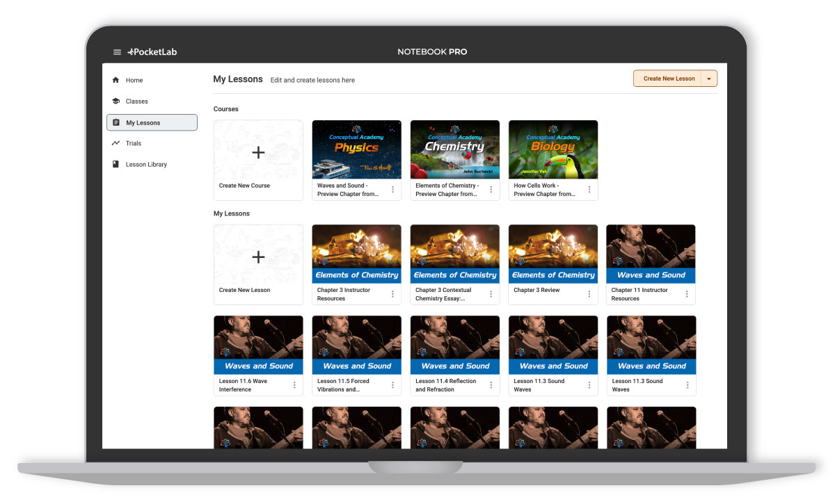 PocketLab + Conceptual Academy