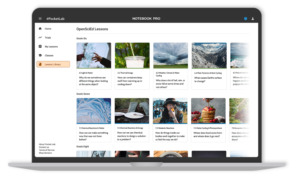 PocketLab + OpenSciEd