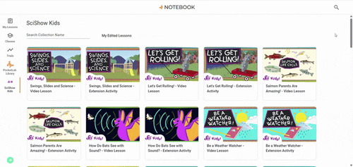 PocketLab Notebook + SciShow Kids