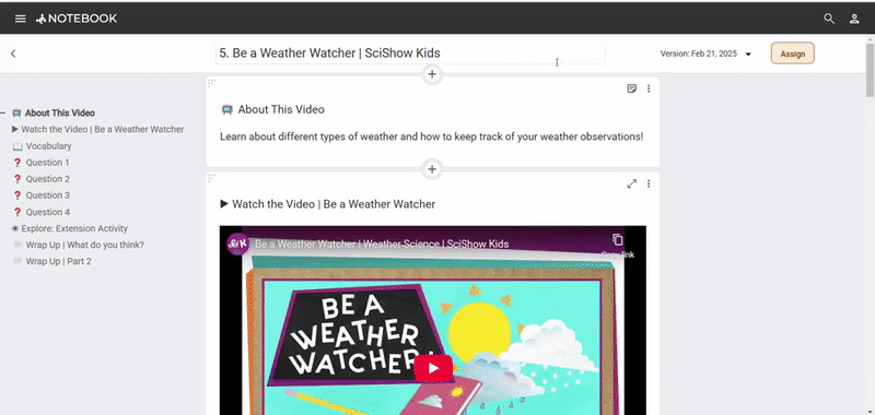 PocketLab Notebook + SciShow Kids